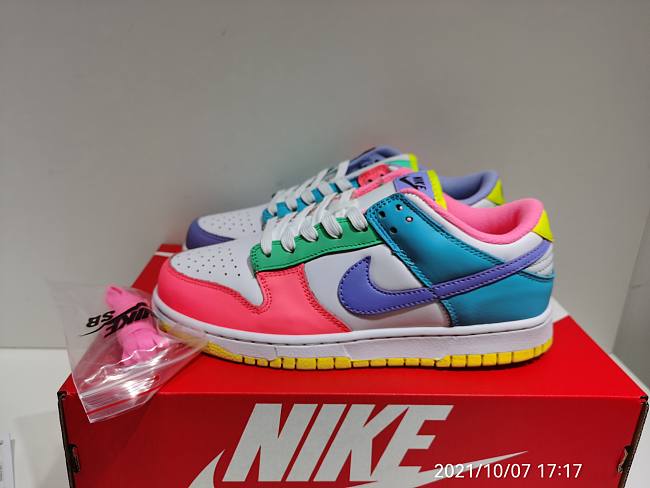 Nike Dunk Low SE Easter Candy (W) DD1872-100 - katehub
